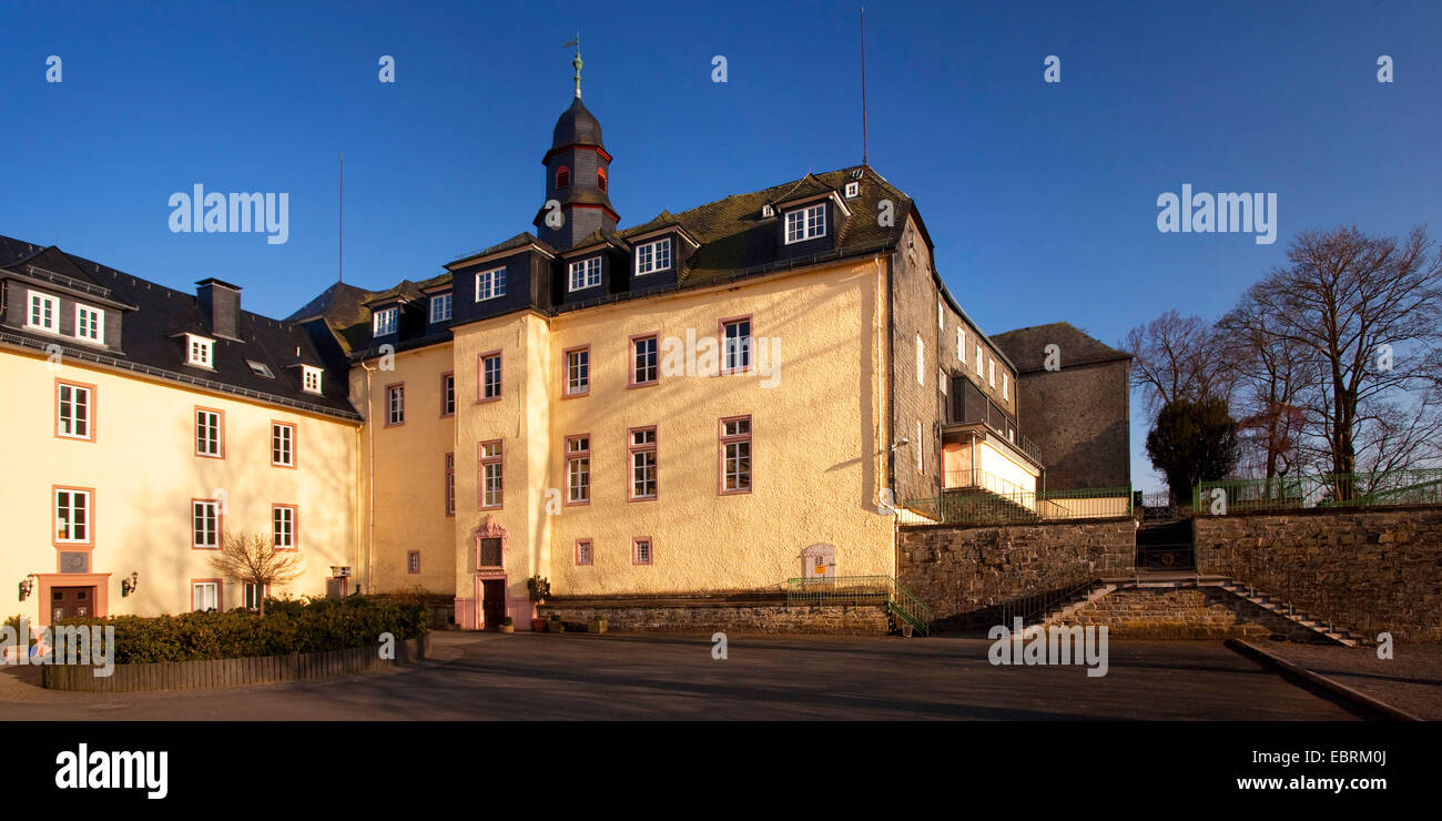 Castle Wittgenstein in Bad Laasphe, Germany, North Rhine-Westphalia ...