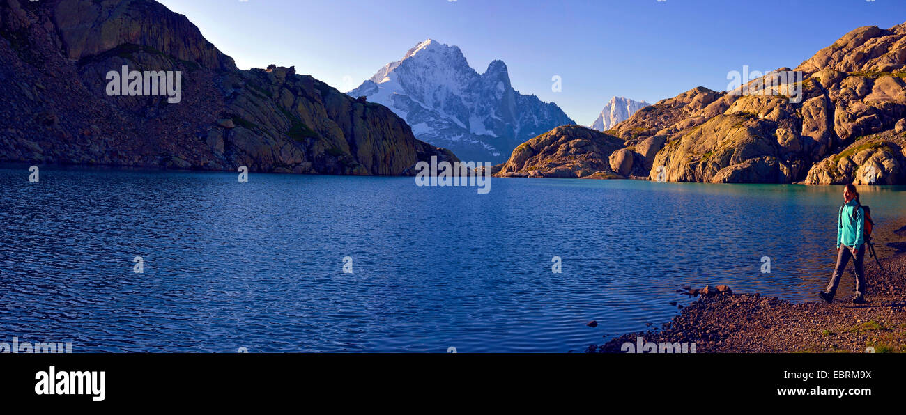 lake Blanc in the Alps, France, Haute-Savoie, Chamonix Stock Photo - Alamy