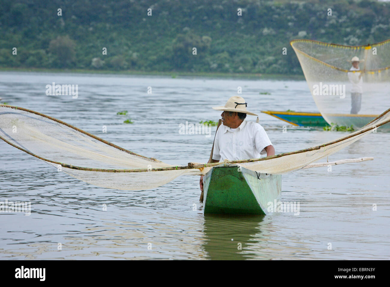 Native american fishing net High Resolution Stock Photography and ...