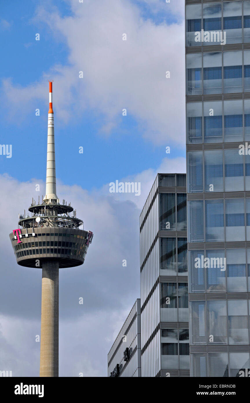 The colonius the cologne telecommunications tower cologne hi-res stock ...
