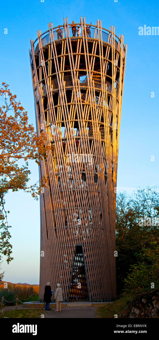 Jueberg Tower at the Sauerland Park, Germany, North Rhine-Westphalia ...