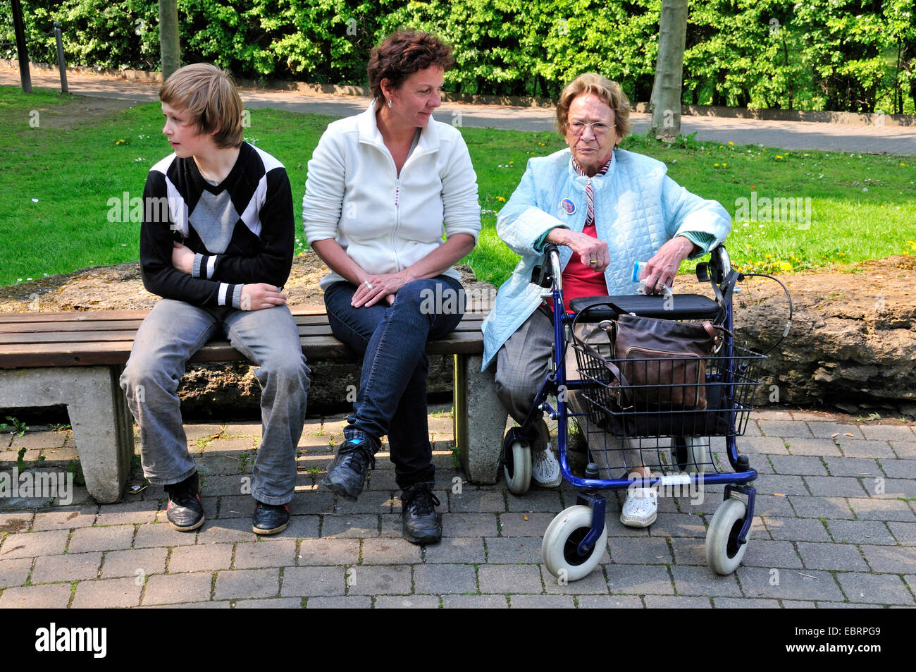 Disabled kids on walk hi-res stock photography and images - Alamy