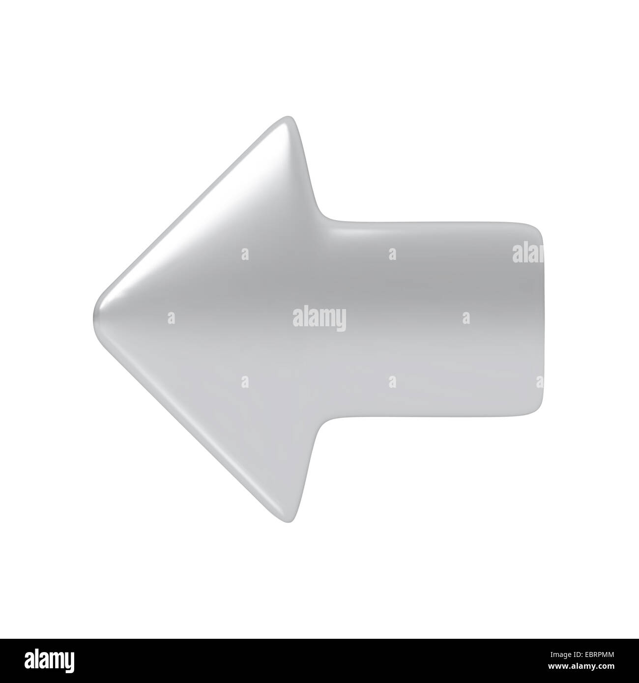 Silver arrow Cut Out Stock Images & Pictures - Alamy