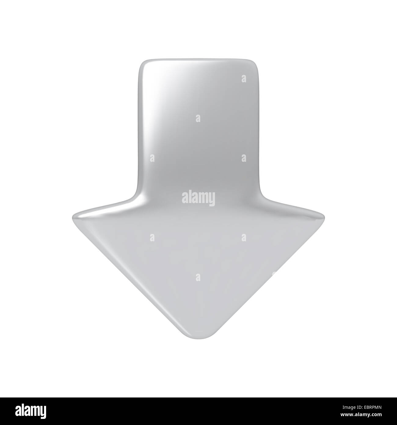 Silver arrow Cut Out Stock Images & Pictures - Alamy