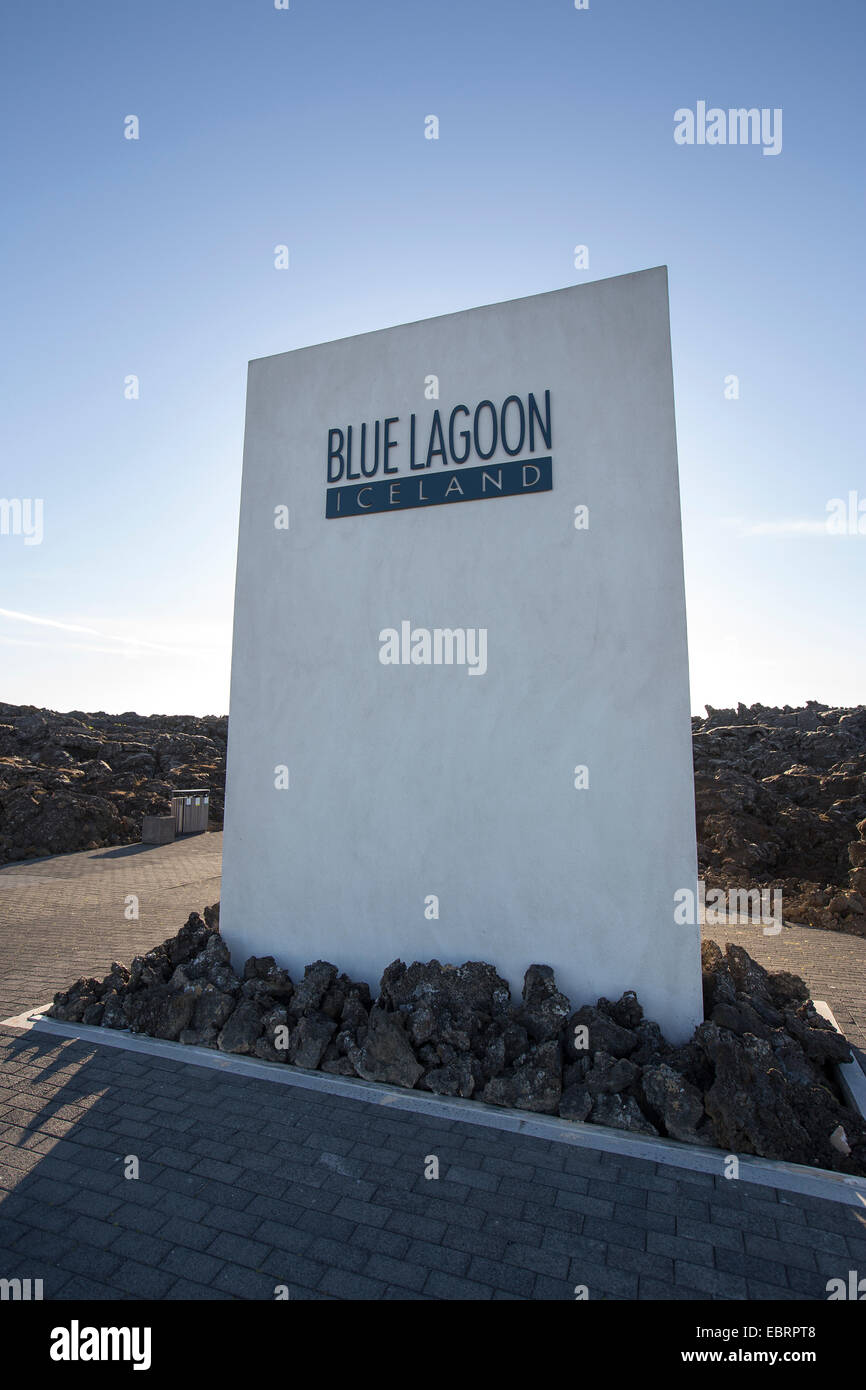 Iceland spa sign hi-res stock photography and images - Alamy