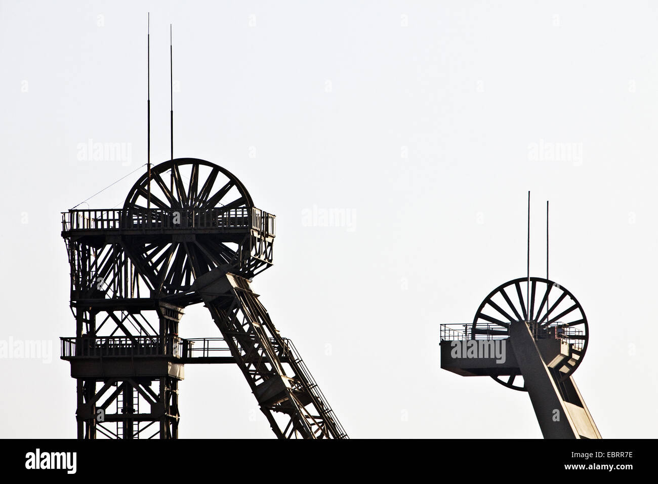 Colliery pit head winding wheel hi-res stock photography and images - Alamy