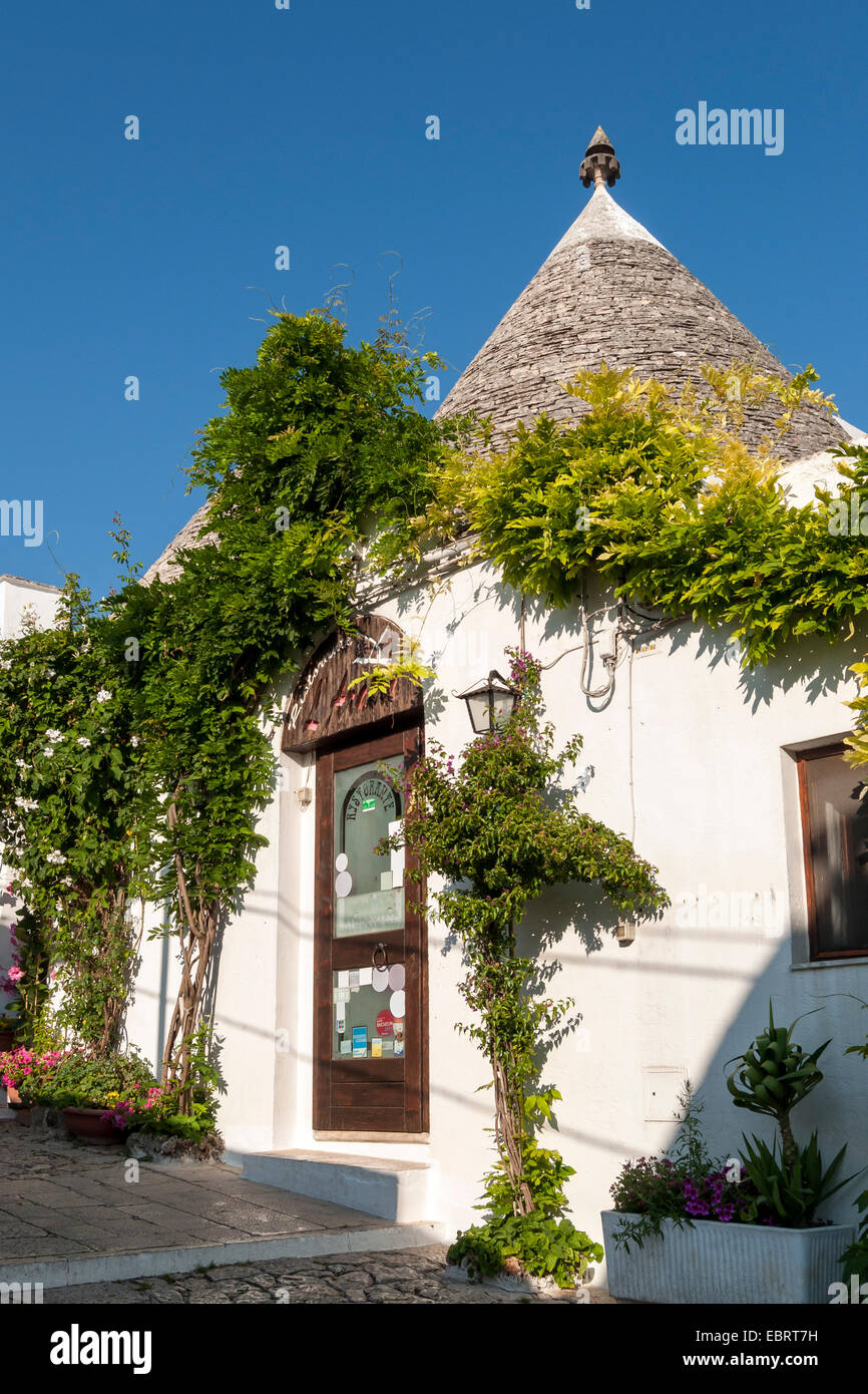 Trullo House, Alberobello Trulli District, Puglia, Italy Stock Photo ...