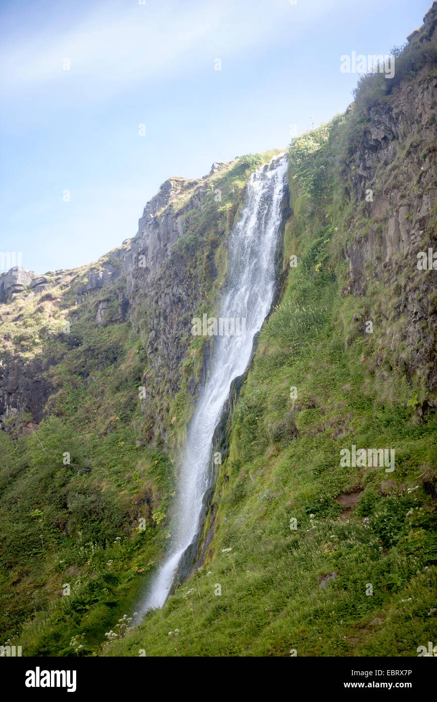 Skógafoss is a waterfall situated on the Skógá River in the south of ...