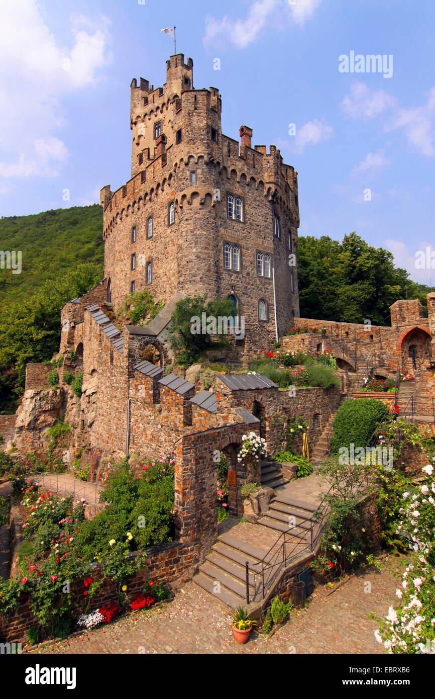Sooneck castle, Germany, Rhineland-Palatinate, Niederheimbach Stock ...