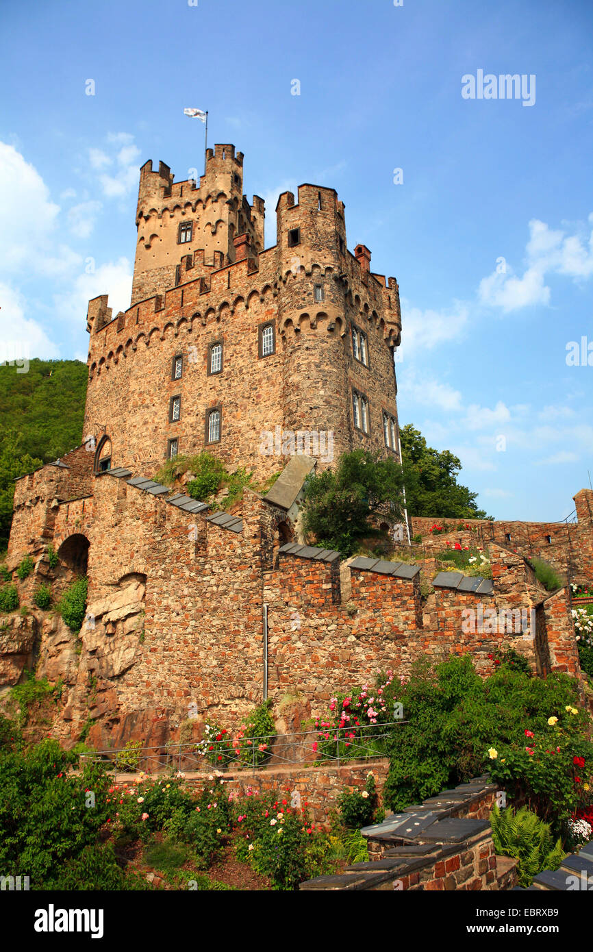 Sooneck castle, Germany, Rhineland-Palatinate, Niederheimbach Stock ...
