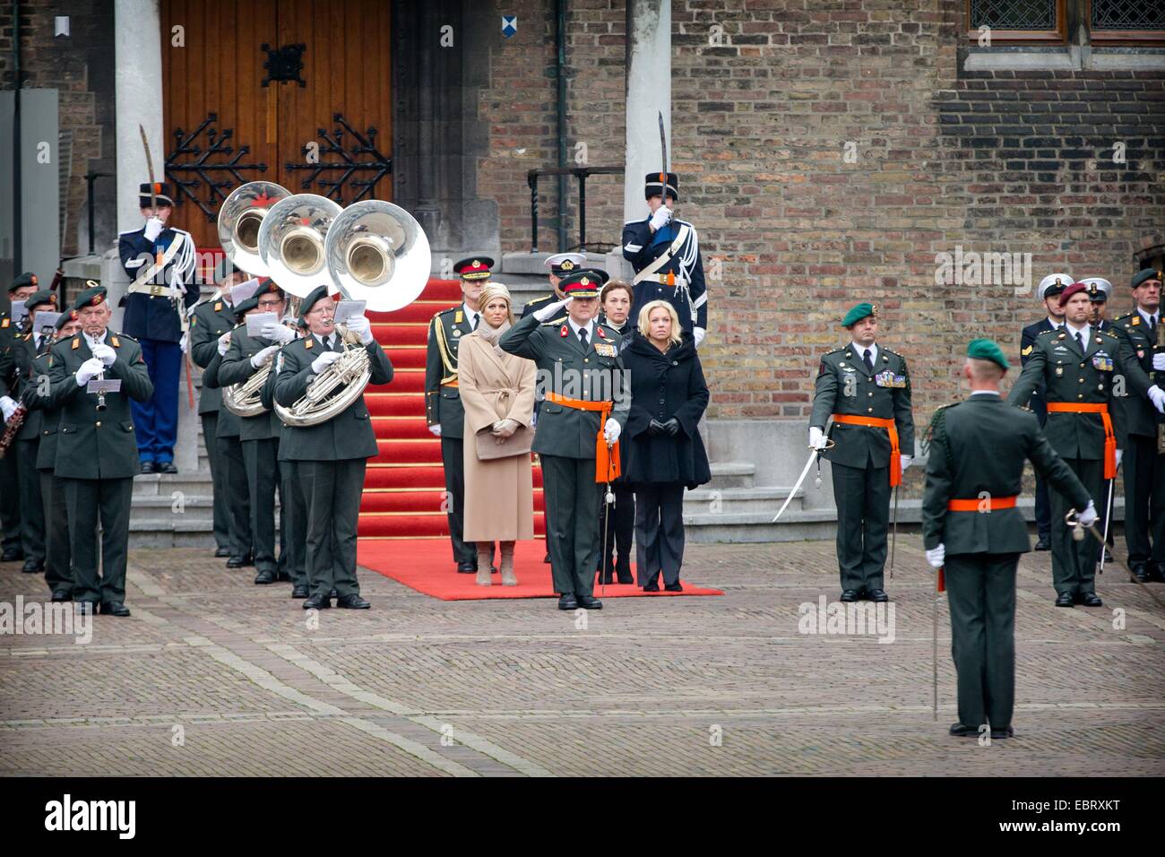 The Hague, The Netherlands. 4th Dec, 2014. King Willem-Alexander and ...