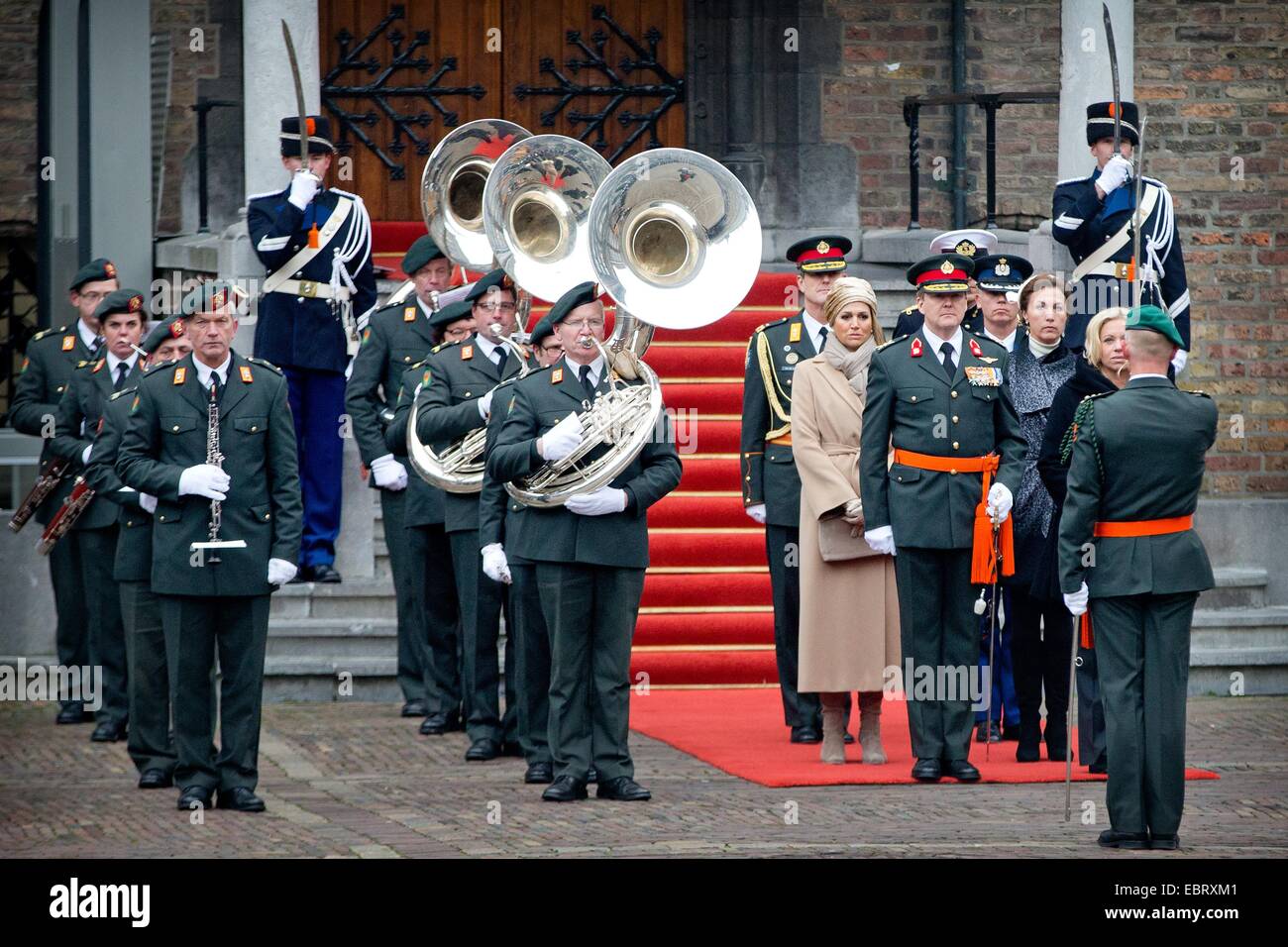 The Hague, The Netherlands. 4th Dec, 2014. King Willem-Alexander and ...