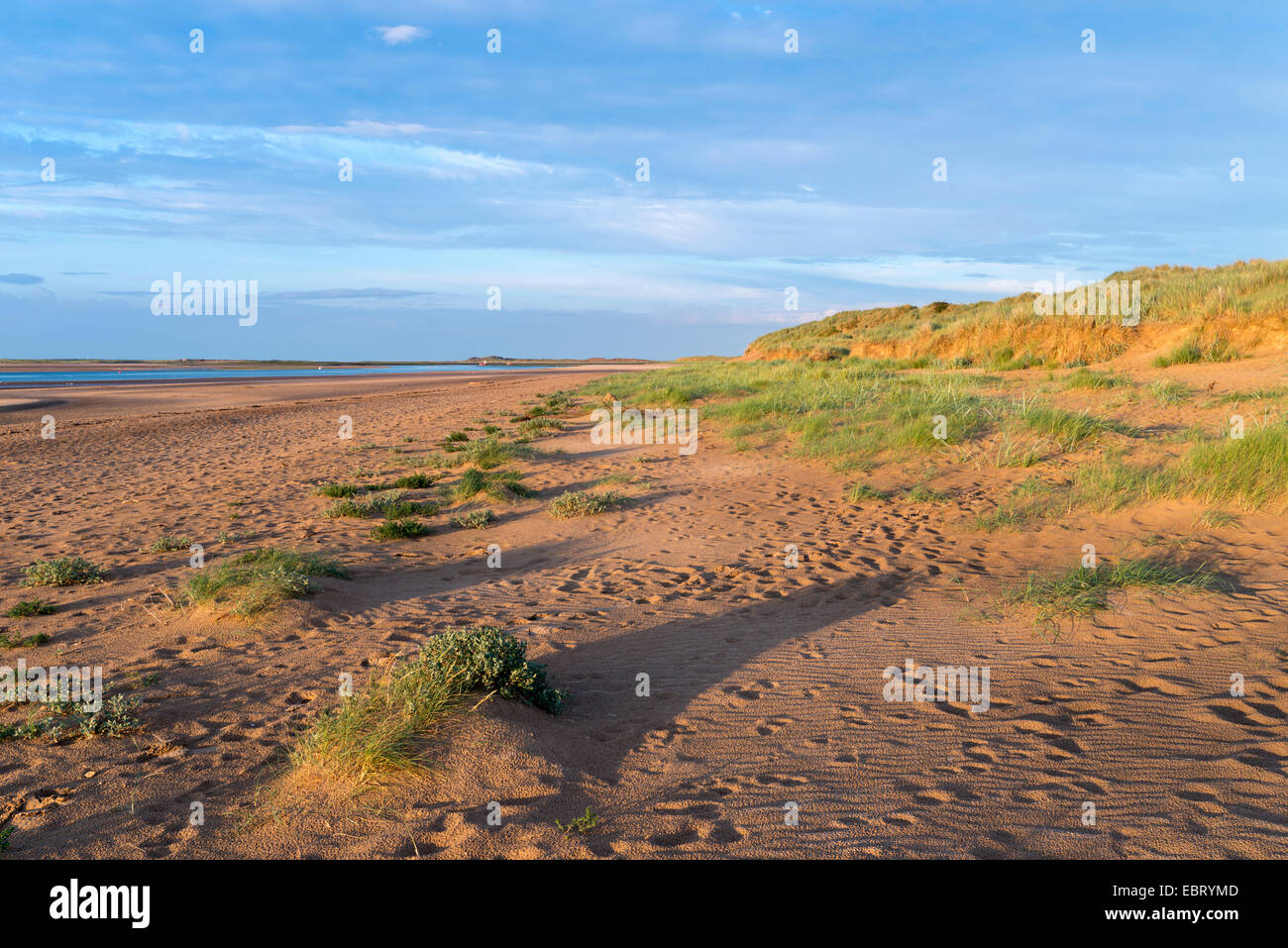 A view of Brancaster Beach, North Norfolk, England Stock Photo - Alamy
