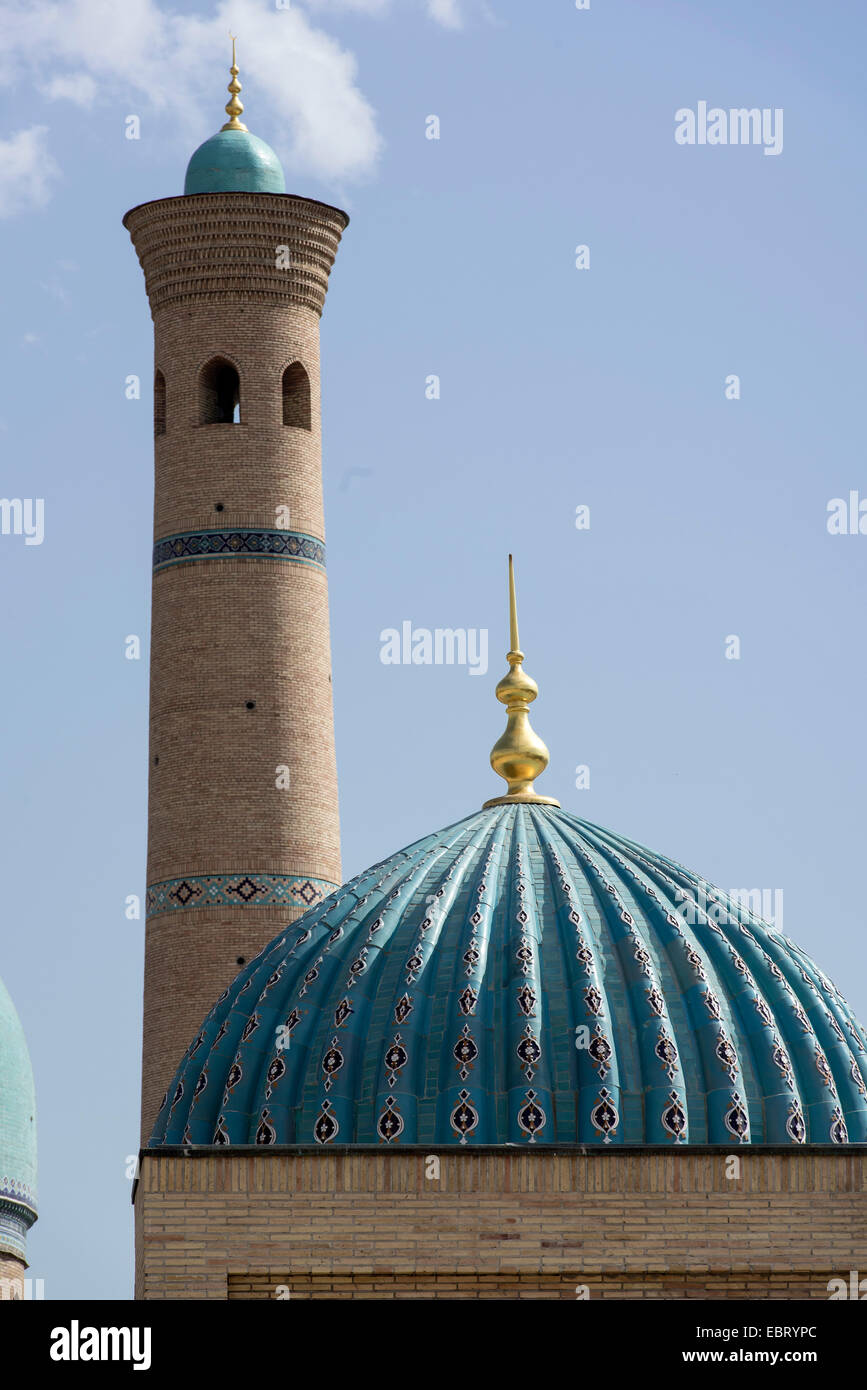 Hazrati Imom Jome mosque and madrassa, Tashkent, Uzbekistan, Asia Stock ...
