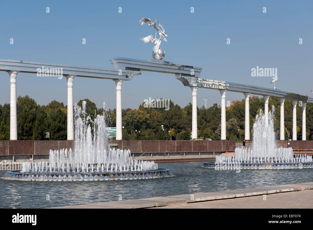square of independence (Mustaqillik Maydoni), Tashkent, Uzbekistan ...