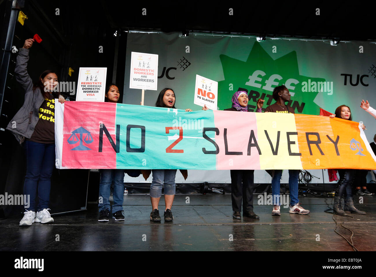Slavery protest hi-res stock photography and images - Alamy