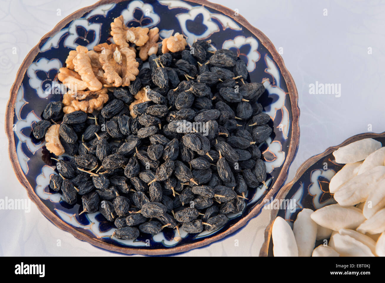 raisins and walnuts in Uzbekistan, Asia Stock Photo - Alamy