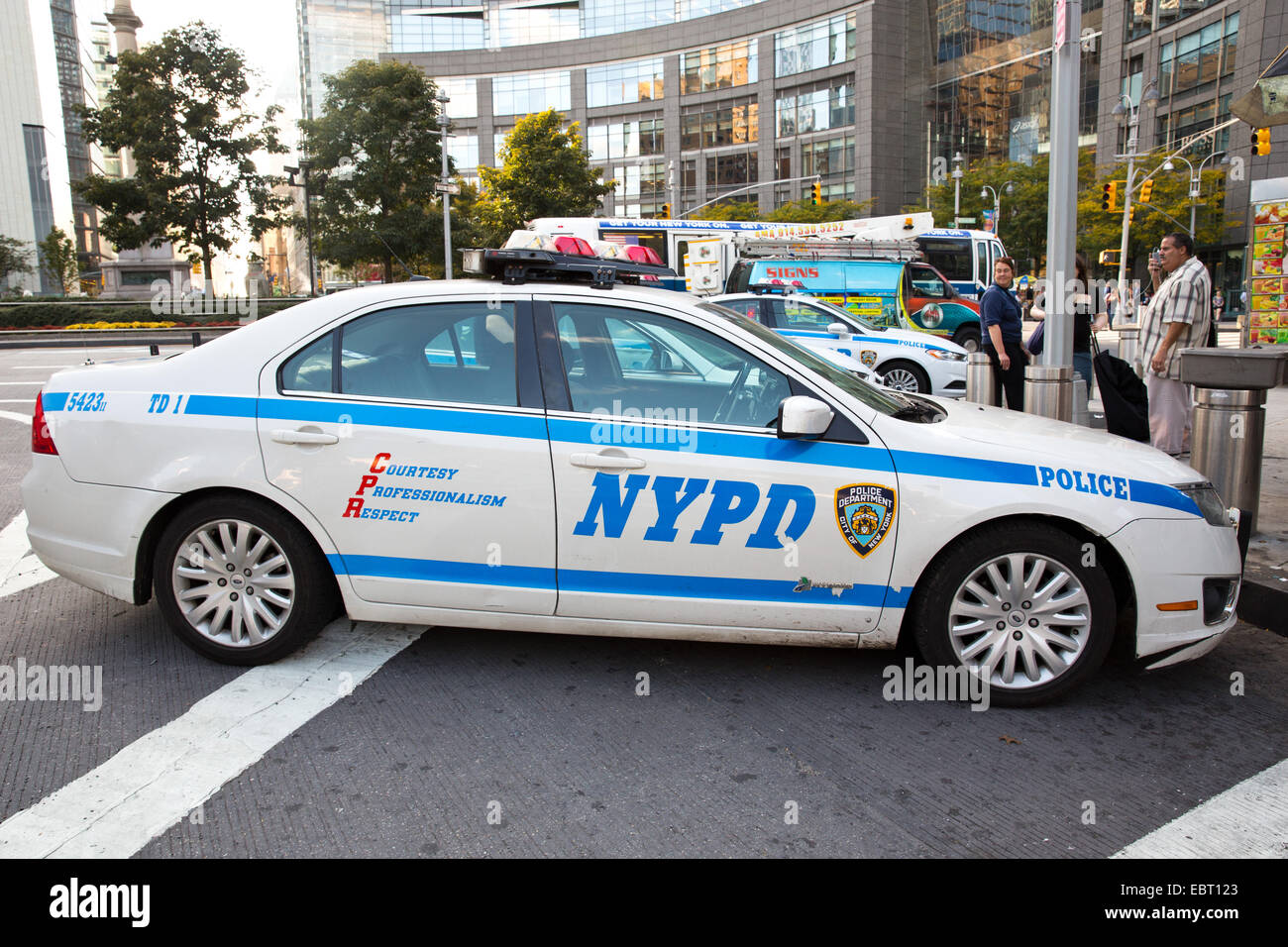NYPD vehicle, Manhattan, NY, USA, Oct. 16, 2014 Stock Photo - Alamy