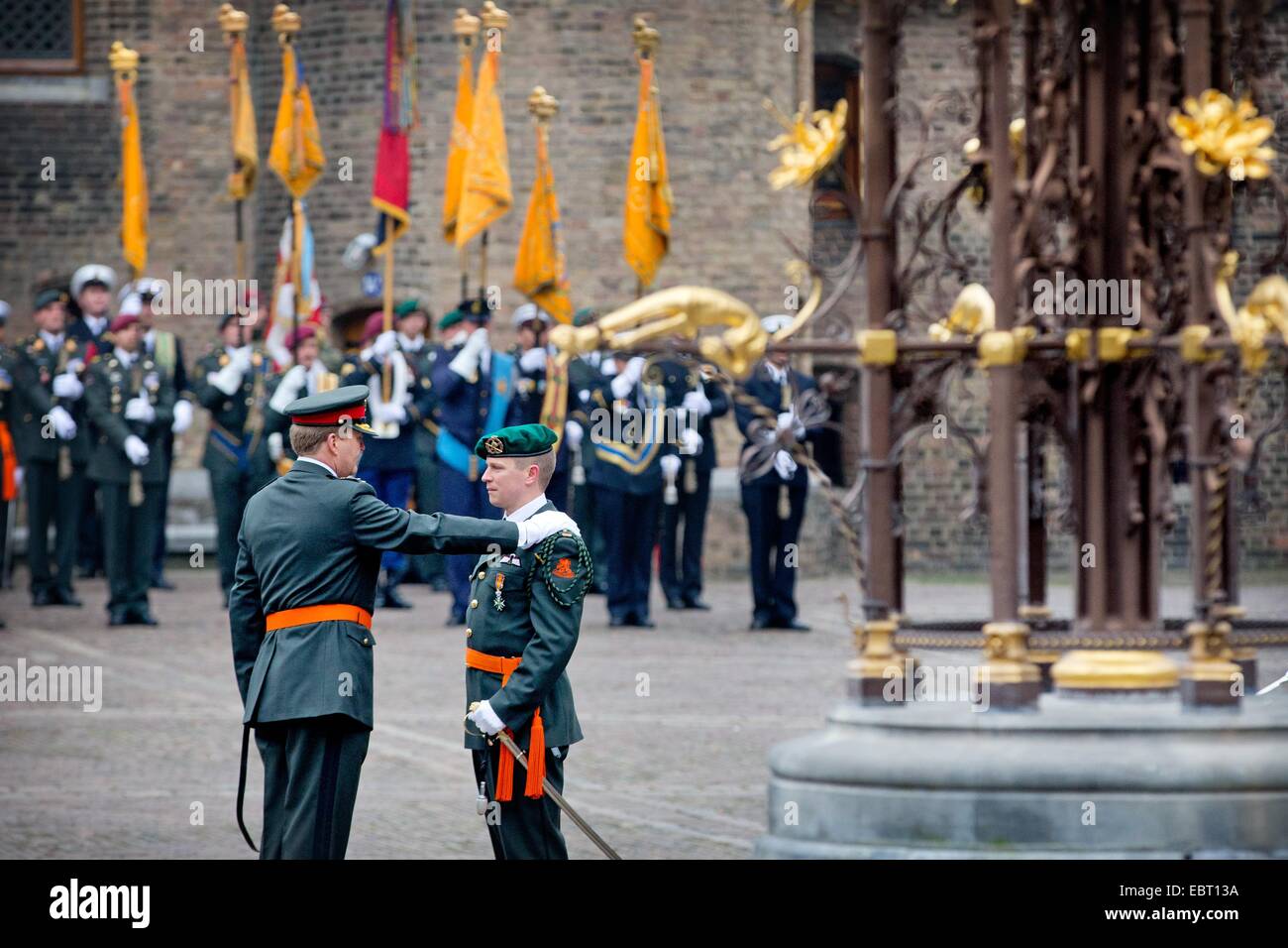The Hague, The Netherlands. 4th Dec, 2014. King Willem-Alexander of The ...