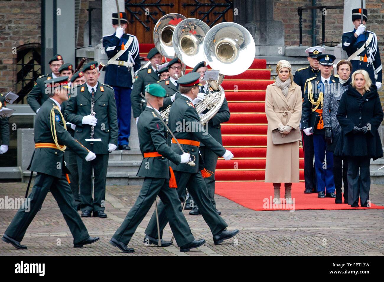 The Hague, The Netherlands. 4th Dec, 2014. King Willem-Alexander and ...