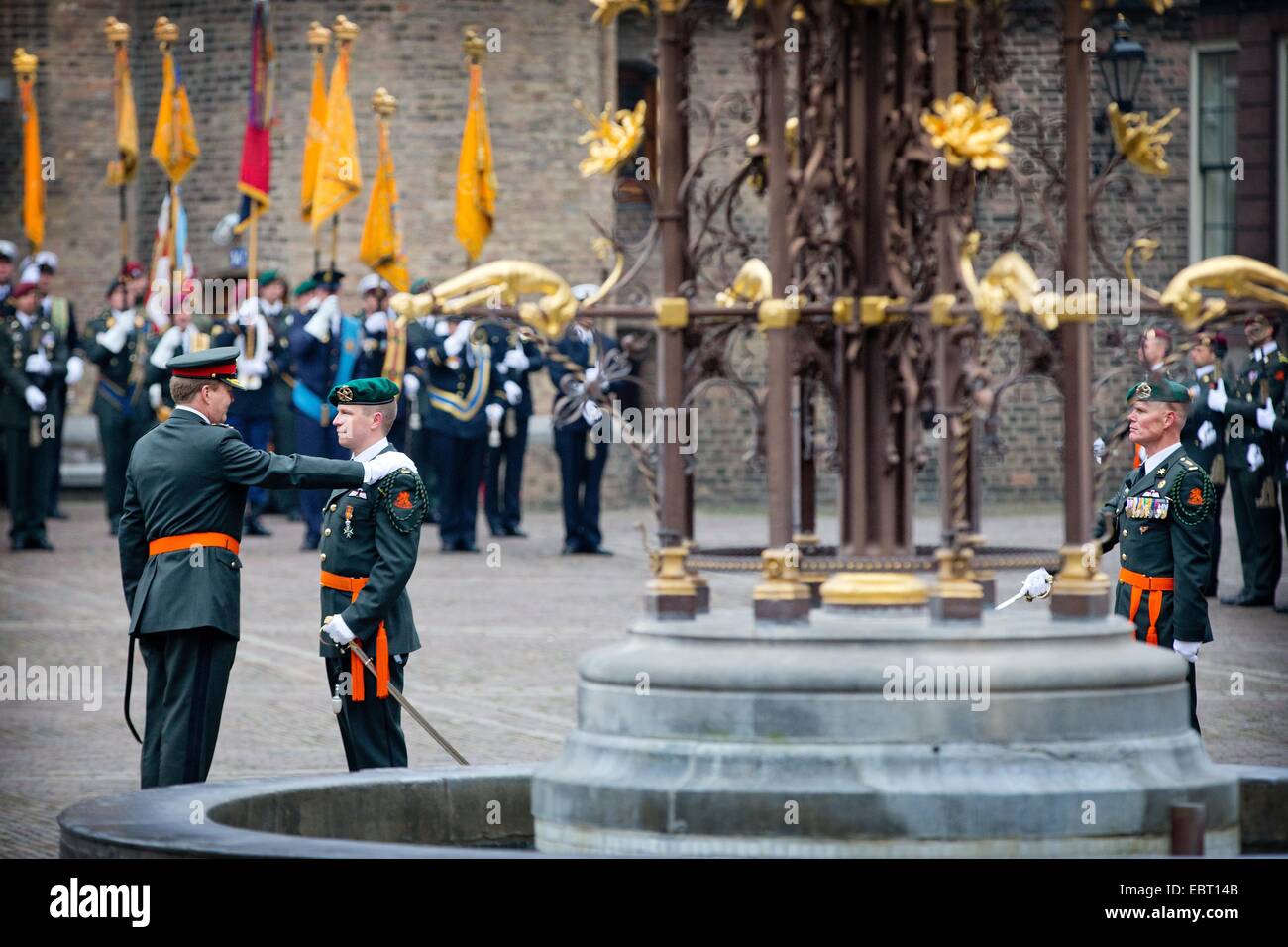 The Hague, The Netherlands. 4th Dec, 2014. King Willem-Alexander of The ...