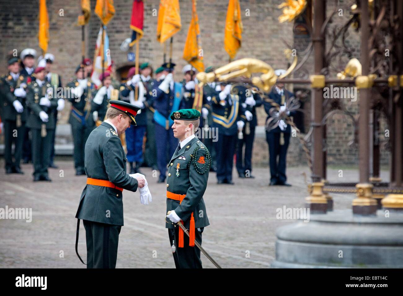 The Hague, The Netherlands. 4th Dec, 2014. King Willem-Alexander of The ...