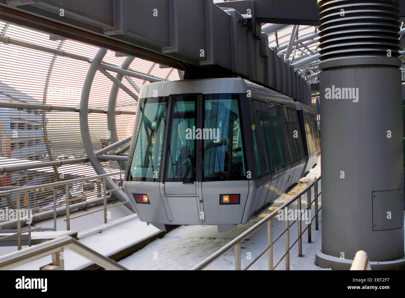 Skytrain, Germany, North Rhine-Westphalia, Duesseldorf Stock Photo - Alamy