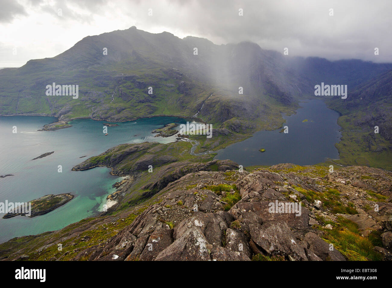 Cuillin hills mountain view hi-res stock photography and images - Alamy
