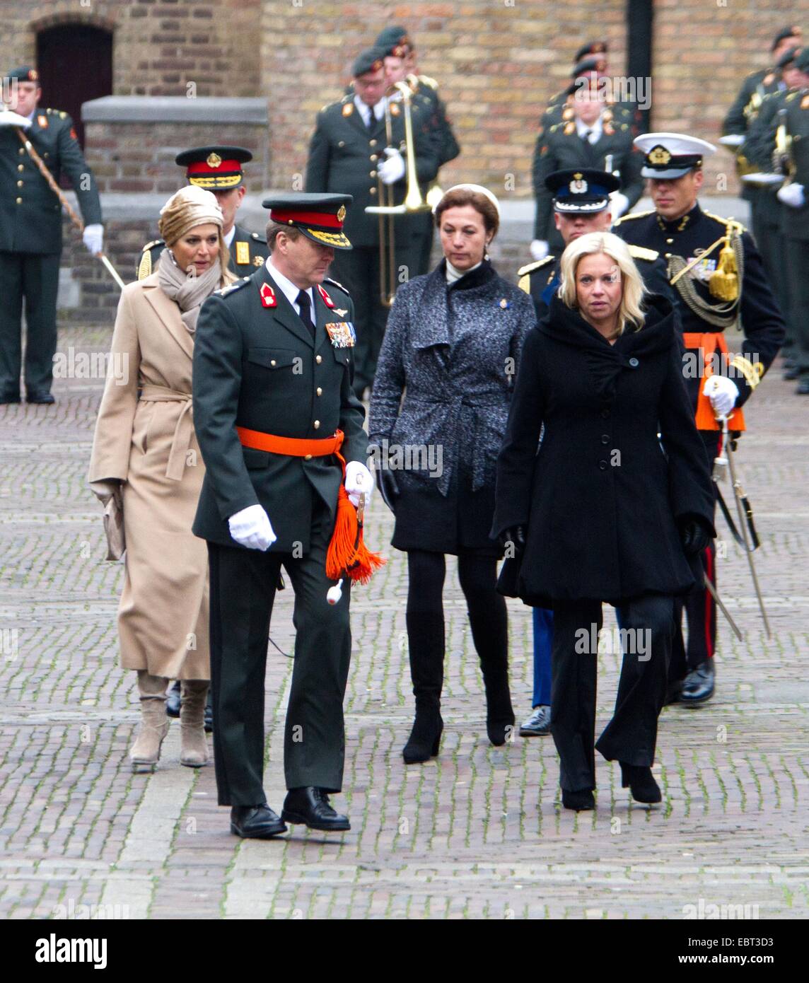 The Hague, The Netherlands. 4th Dec, 2014. King Willem-Alexander and ...