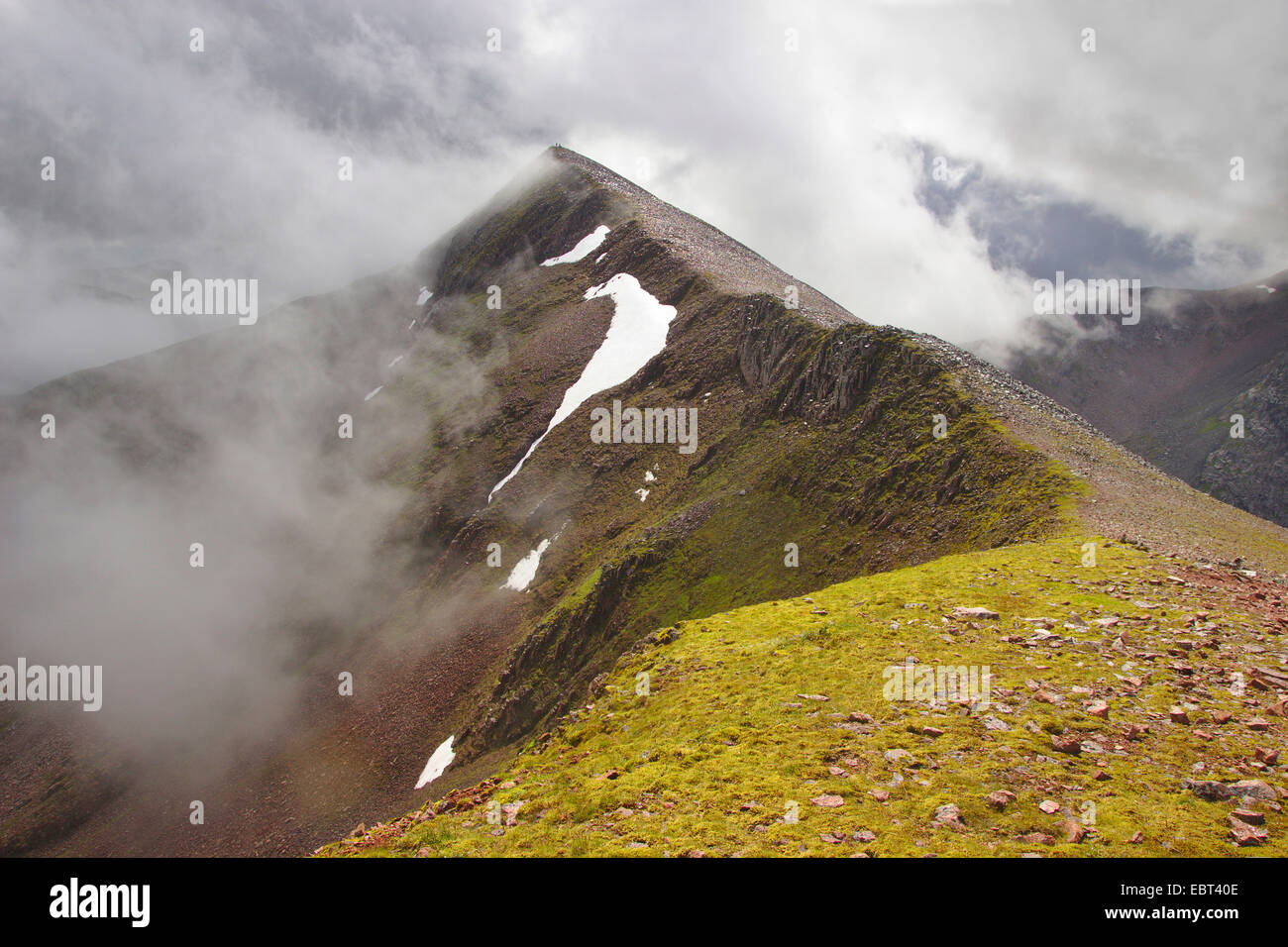Carn Mor Dearg, United Kingdom, Scotland, Highlands Stock Photo - Alamy