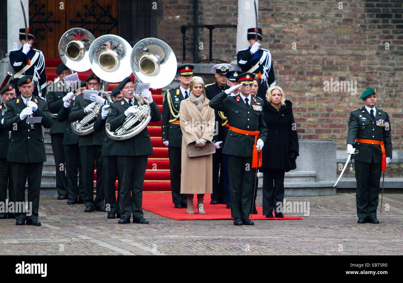 The Hague, The Netherlands. 4th Dec, 2014. King Willem-Alexander and ...