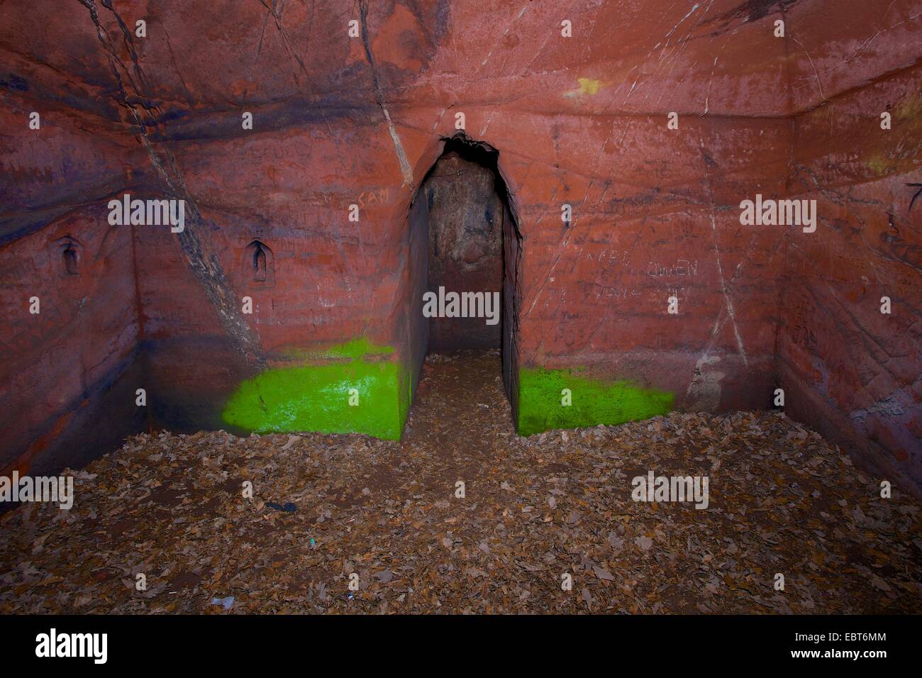 Lacy's Caves. Eden Lacy, Eden Valley, Cumbria, England, UK Stock Photo ...
