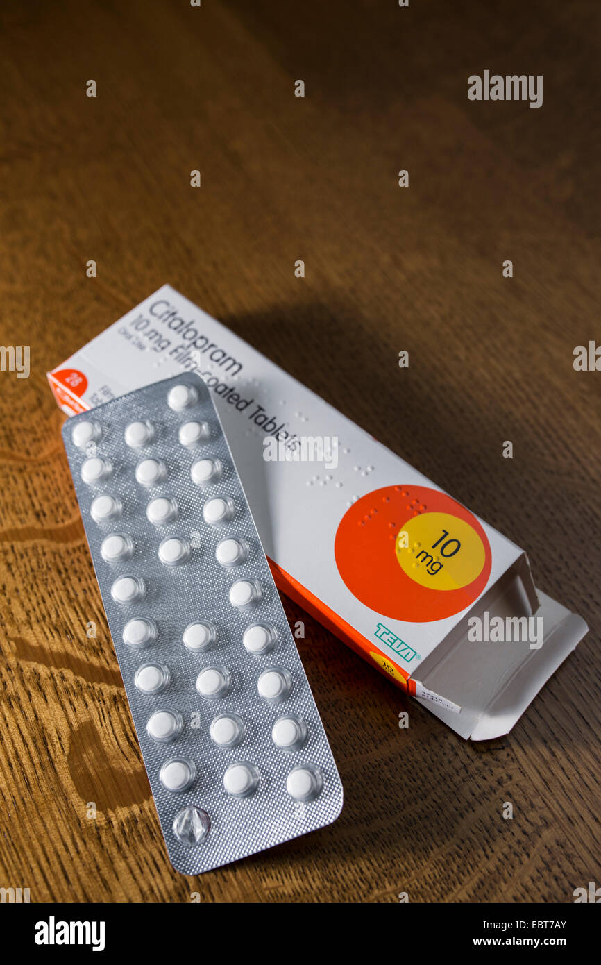 Citalopram tablets tablets hi-res stock photography and images - Alamy