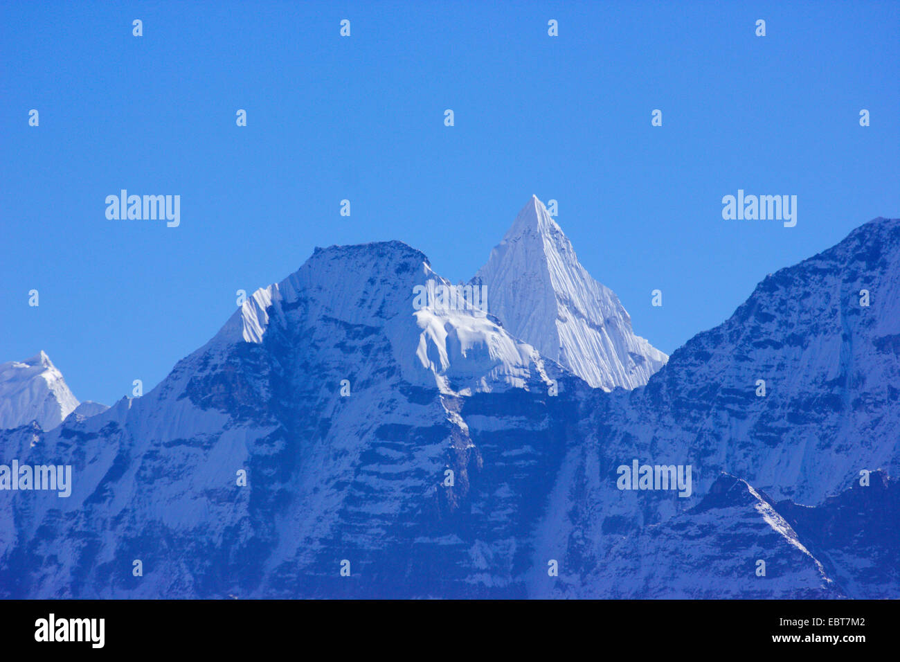 Malangphulang, view from Thame, Nepal, Khumbu Himal Stock Photo - Alamy