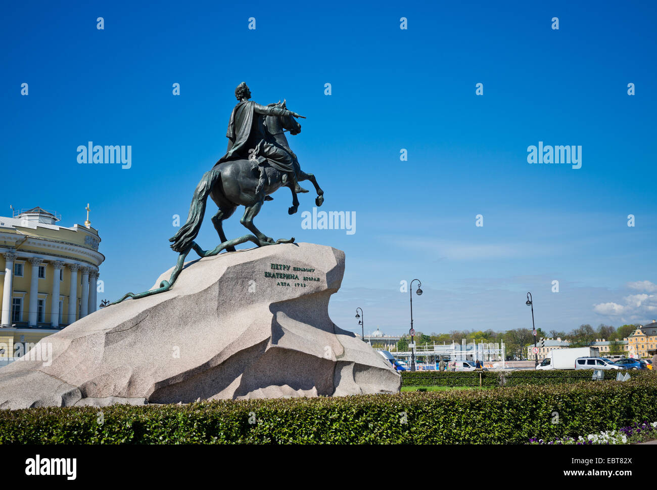 Monument peter i hi-res stock photography and images - Alamy