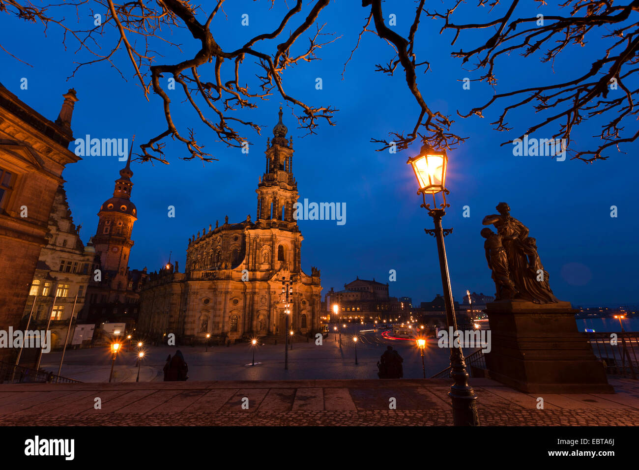 Katholische Hofkirche, the Catholic Church of the Royal Court of Saxony ...