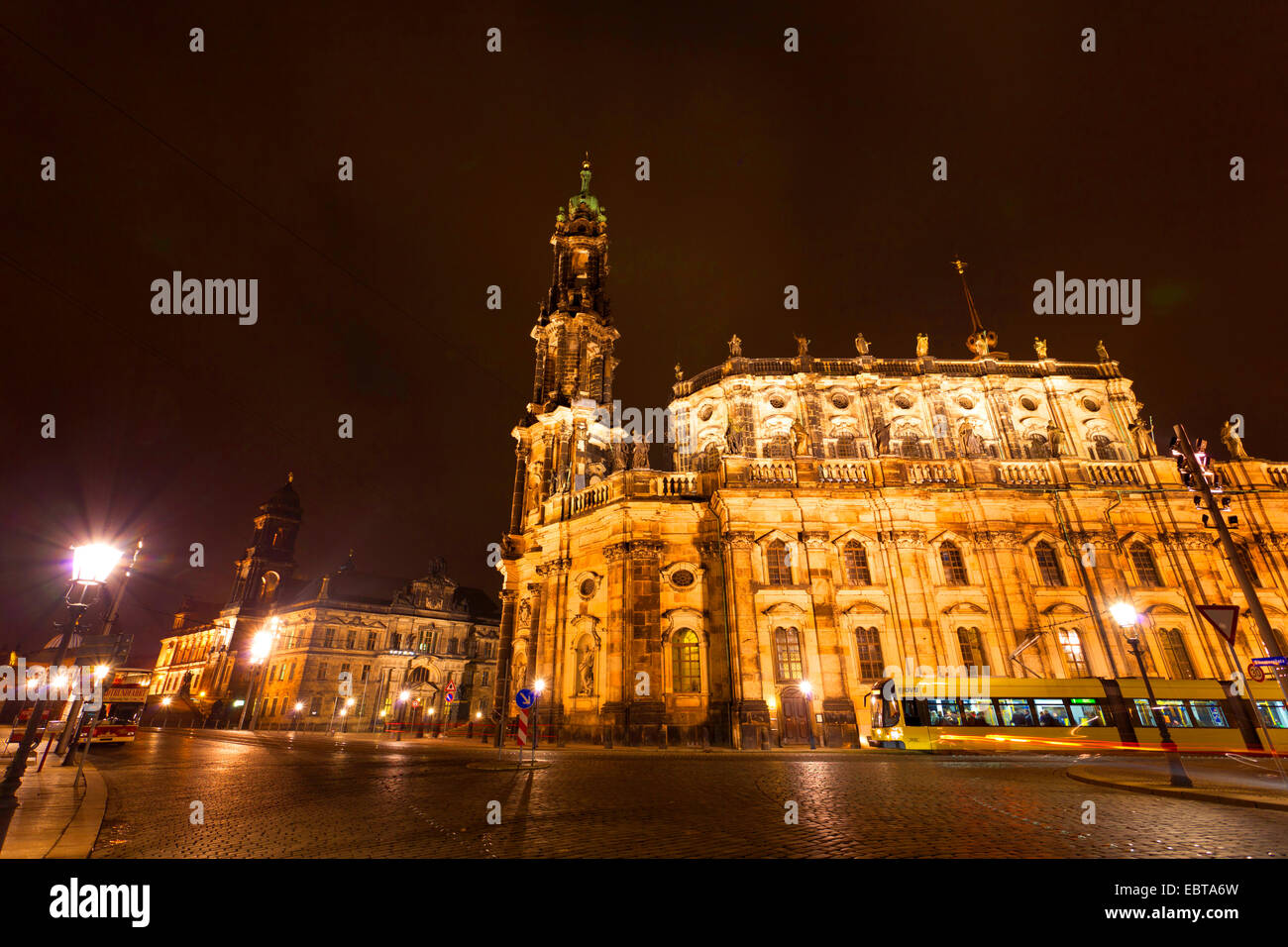 Katholische Hofkirche, the Catholic Church of the Royal Court of Saxony ...