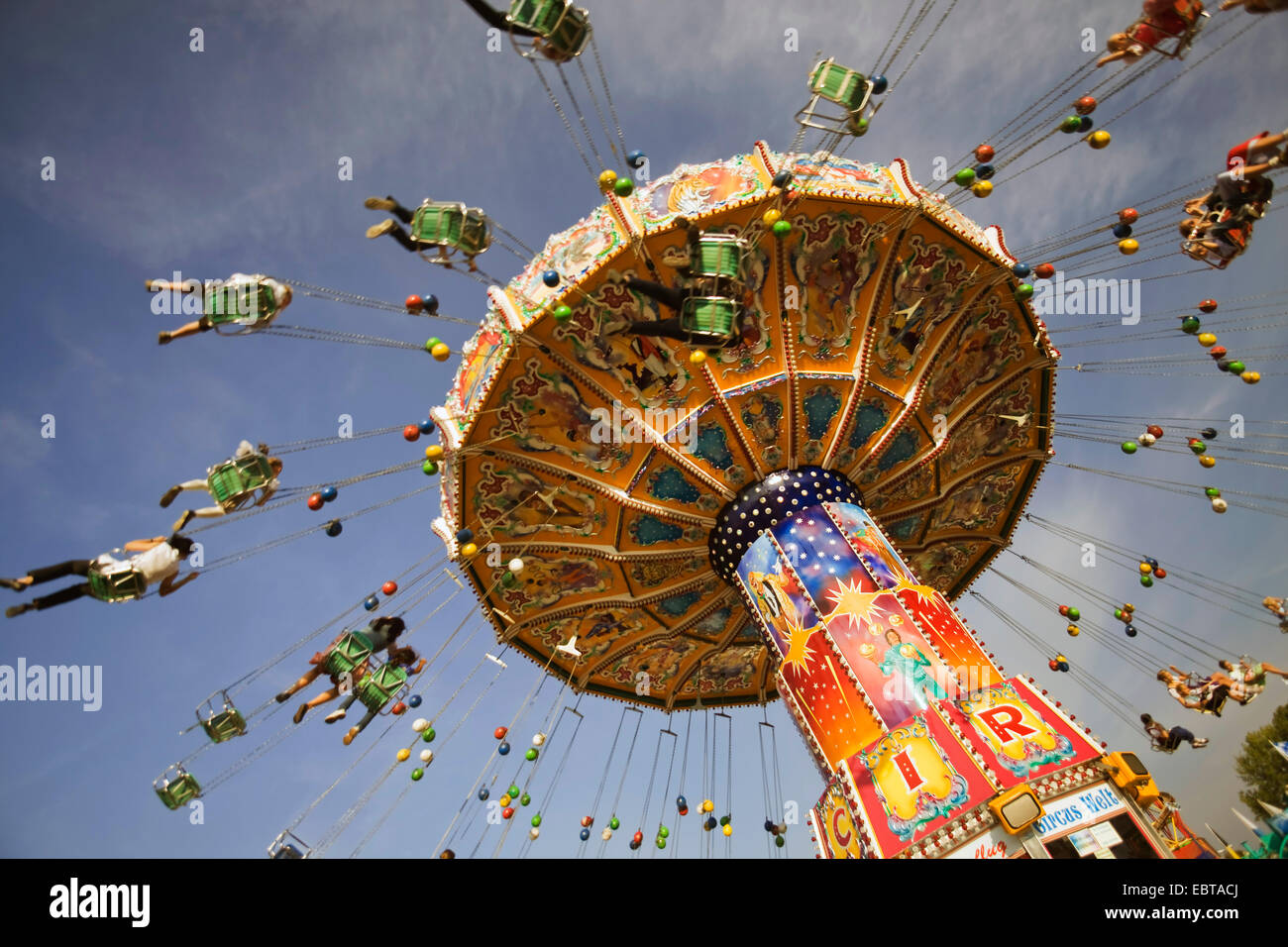 Swing carousel at the oktoberfest hi-res stock photography and images ...