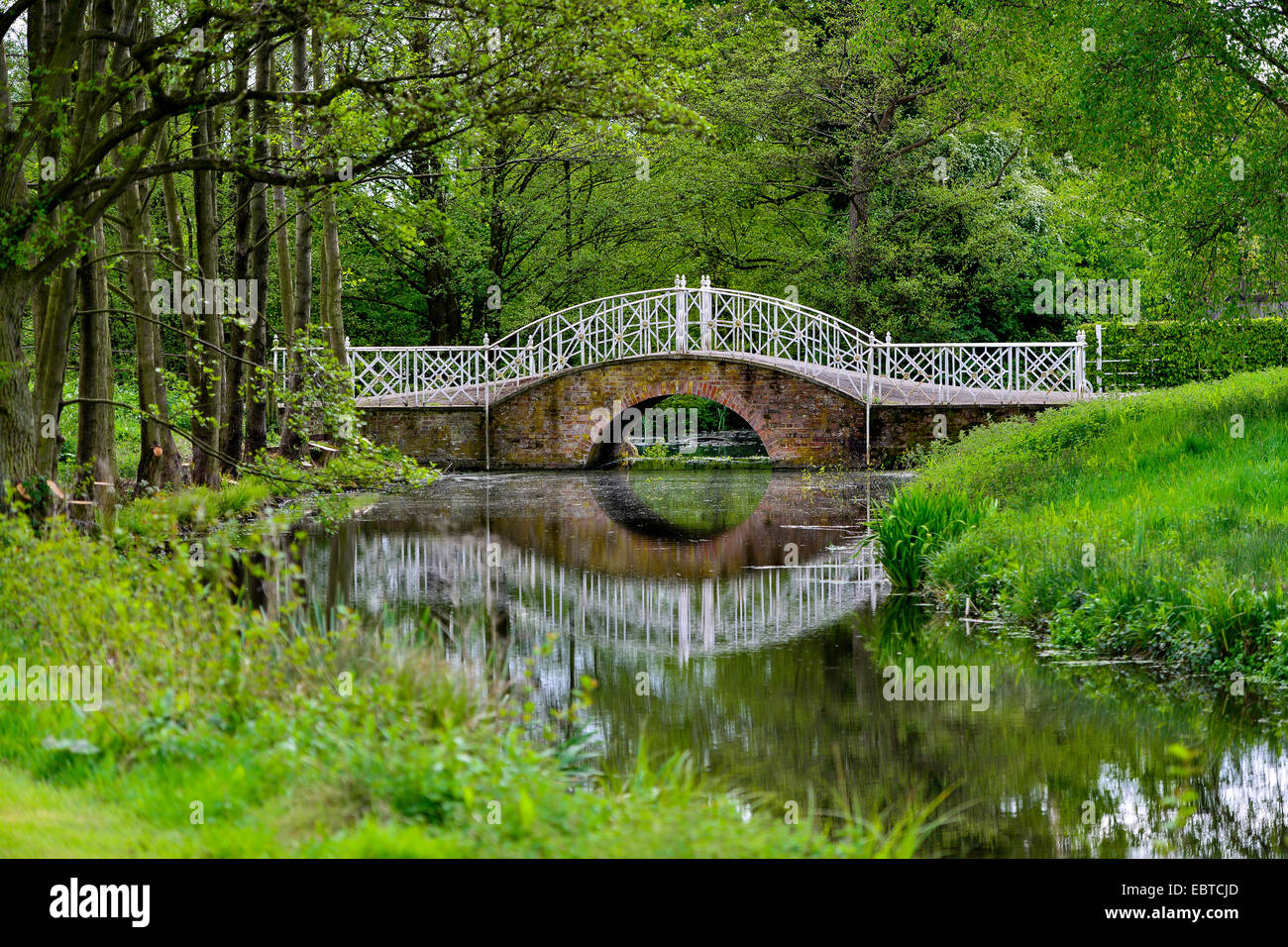 The Bridge Reflection Stock Photo - Alamy