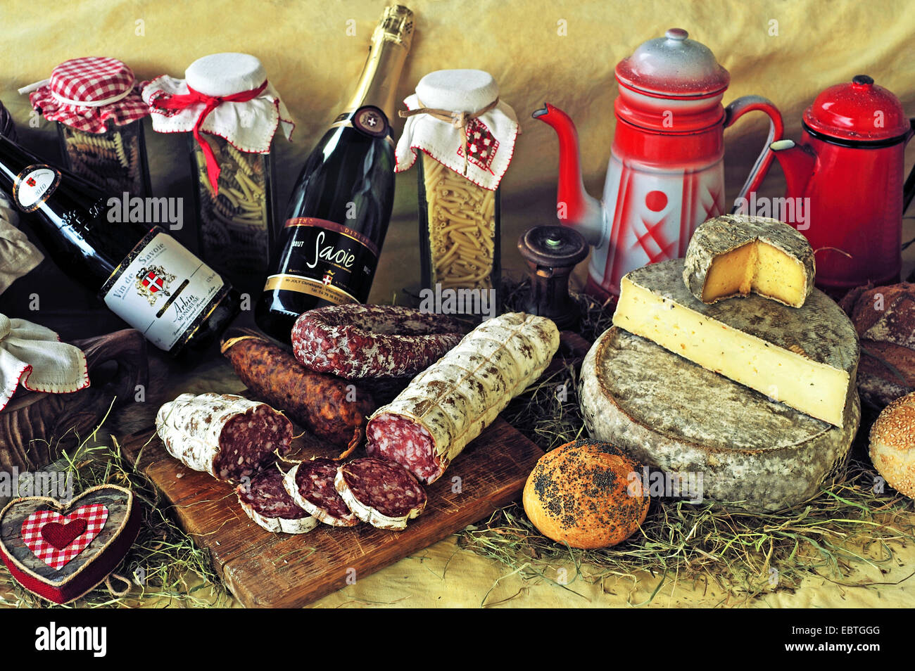 Foods from alps mountains hi-res stock photography and images - Alamy