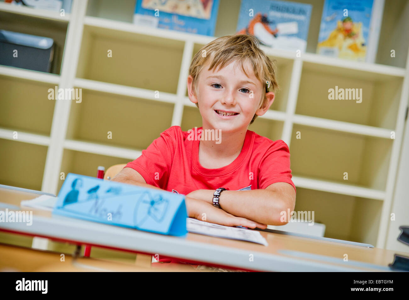 pupil sitting in the class Stock Photo - Alamy