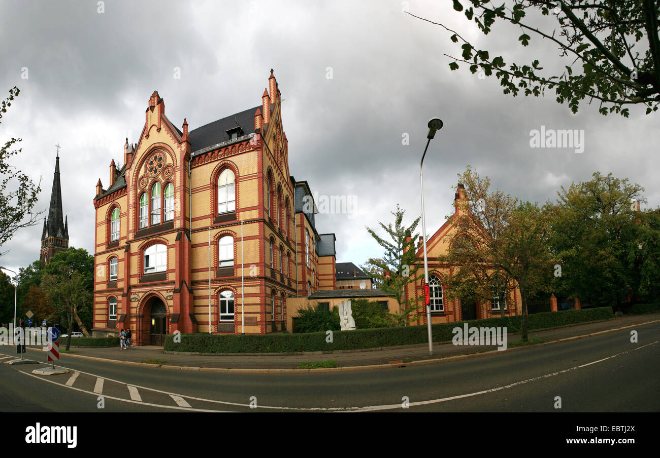 the Zabel-Gymnasium, a grammar school, Germany, Thueringen, Gera Stock ...
