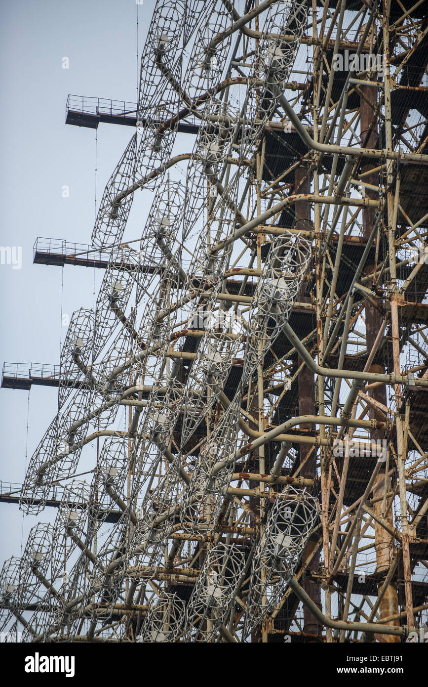 Duga-3 Soviet radar system in Chernobyl-2 military base - Chernobyl ...