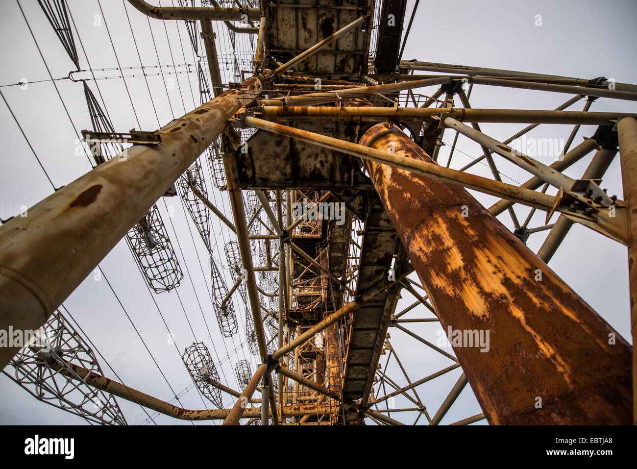 Duga-3 Soviet radar system in Chernobyl-2 military base - Chernobyl ...
