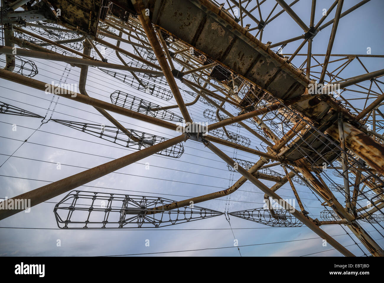 Duga-3 Soviet radar system in Chernobyl-2 military base - Chernobyl ...