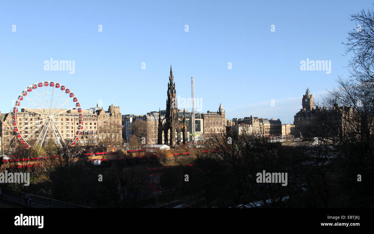 Edinburgh Ferris Wheel Stock Photos & Edinburgh Ferris Wheel Stock ...