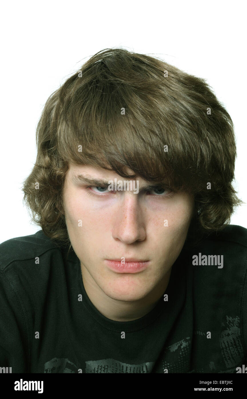 Old man angry youths hi-res stock photography and images - Alamy