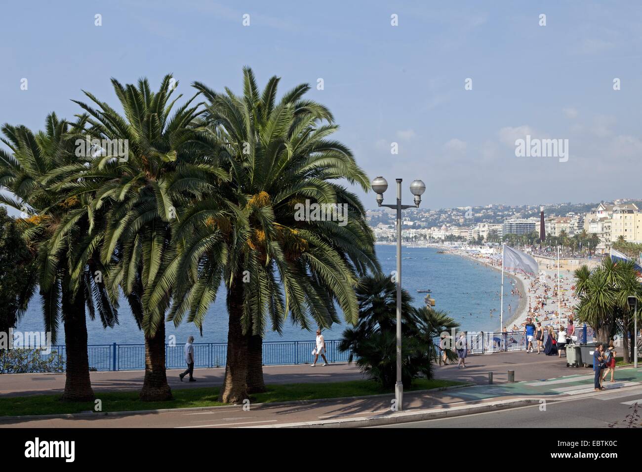 boardwalk, Nice, Cote d´Azur, France Stock Photo - Alamy