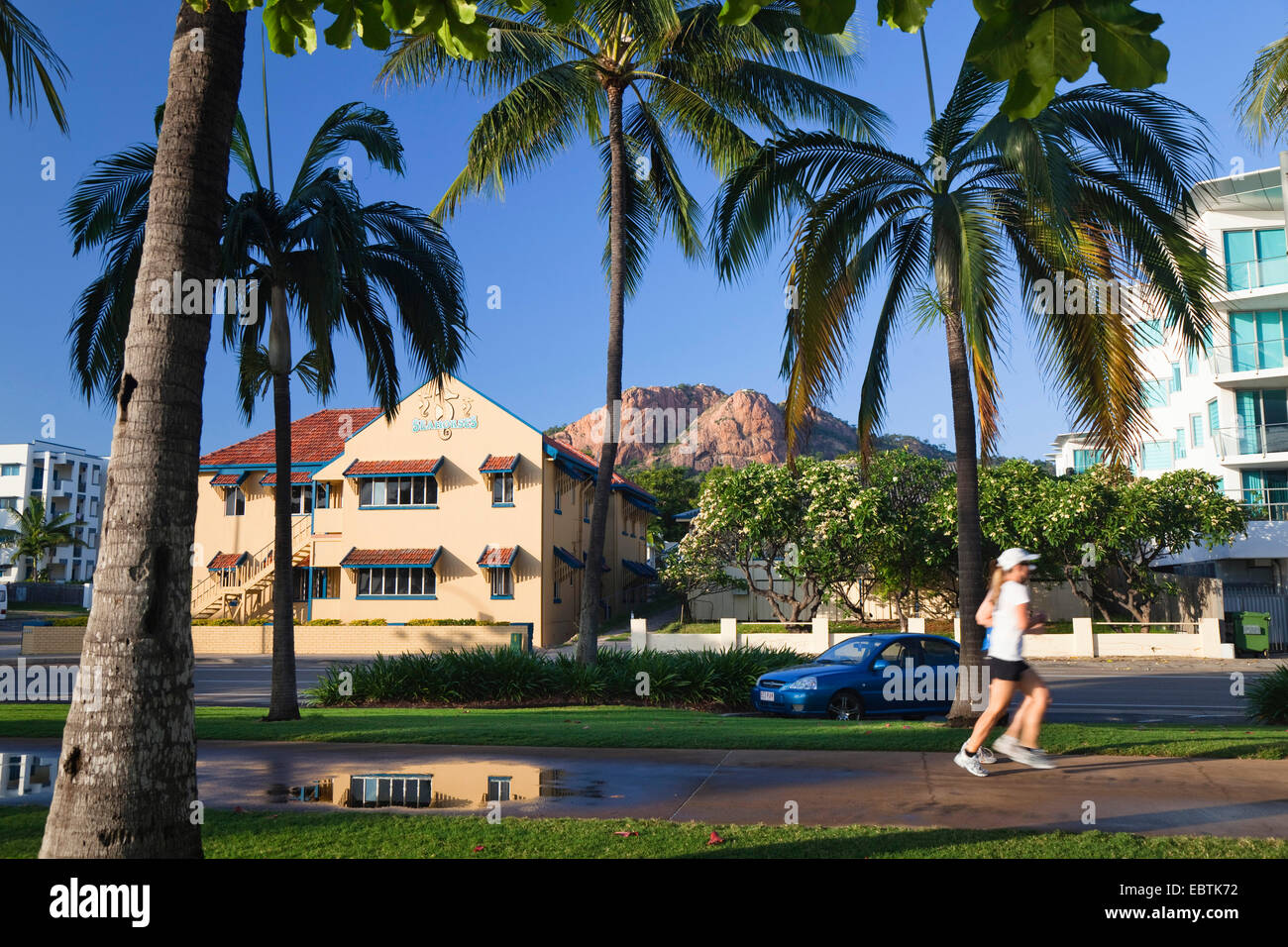 The Strand, promenade, Australia, Queensland, Townsville Stock Photo ...