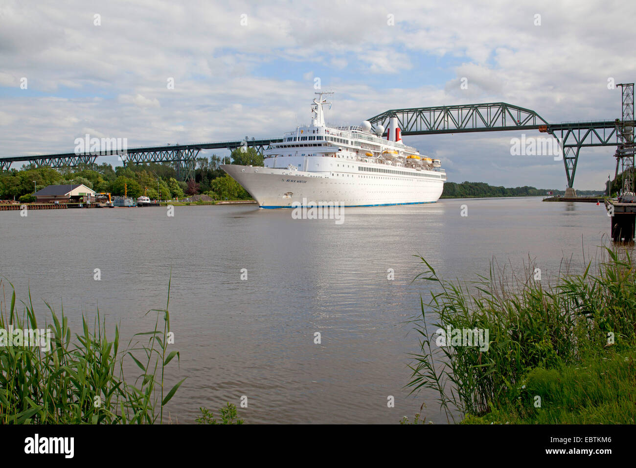 Ms black watch in kiel canal hi-res stock photography and images - Alamy